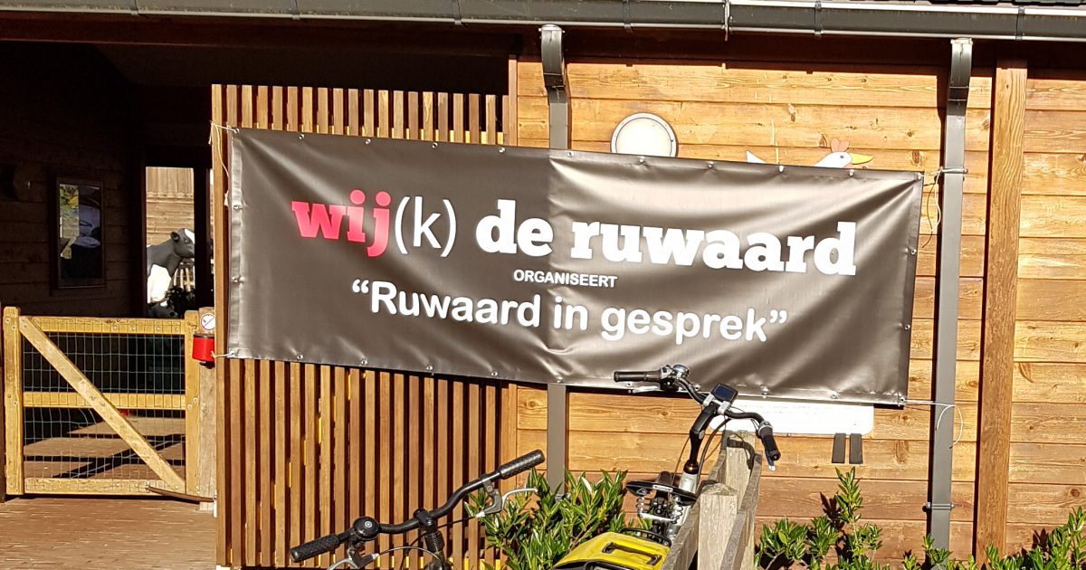 Ruwaard in gesprek ‘geslaagde oefening’ - Proeftuin Ruwaard - Proeftuin Ruwaard